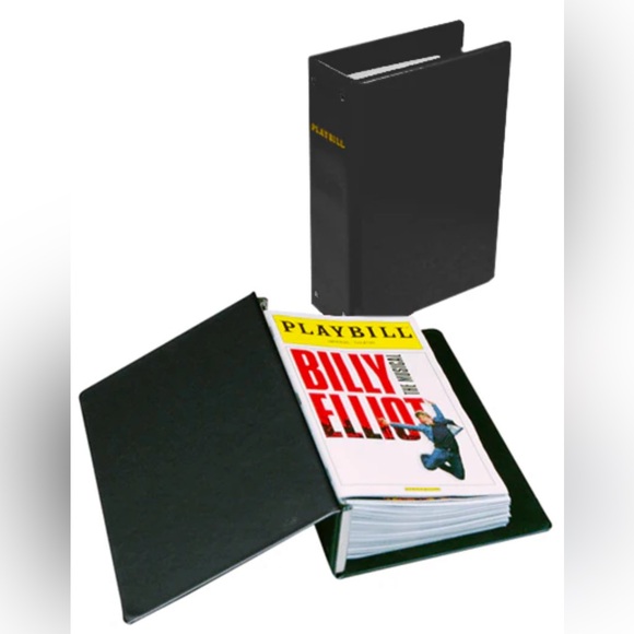 Storage & Organization | Nib Playbill Storage Binder | Poshmark